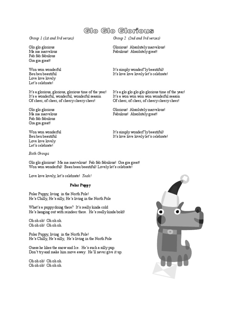 A Collection of Christmas Songs and Poems | PDF | Christmas And Holiday ...