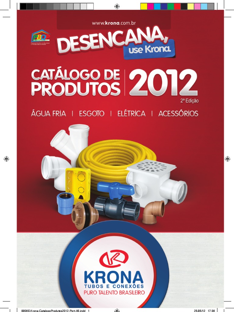 Catálogo de Conexões e Acessórios Krona | PDF | Processos industriais ...