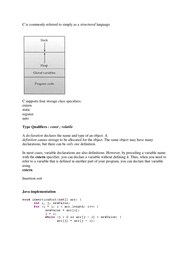 Type Qualifiers: Const Volatile | PDF | Pointer (Computer Programming) | C (Programming Language)