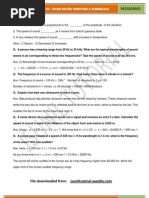 CBSE Class 9 Physics Worksheet - Motion PDF | PDF | Acceleration | Velocity
