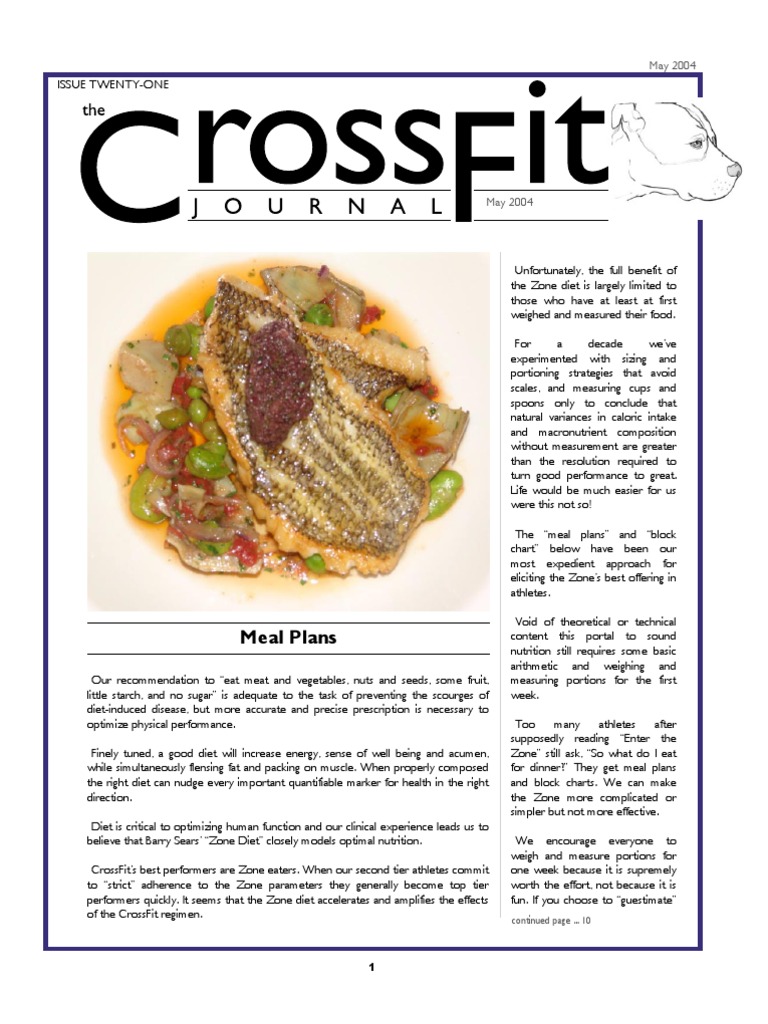 Crossfit Diet | PDF | Business