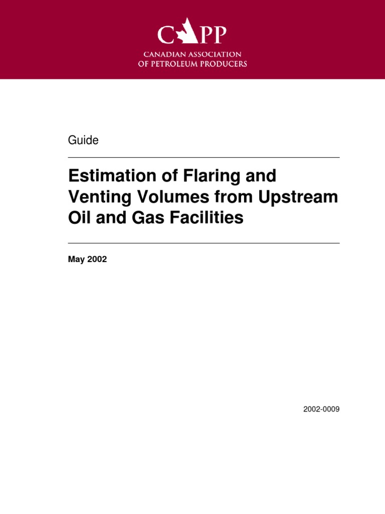 Guide For Estimation of Flaring and Venting Volumes | PDF | Natural Gas ...