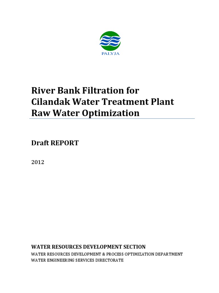 River Bank Filtration Experience in South Jakarta Indonesia | PDF ...