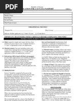 Grenada Passport Application Guide | PDF | Legal Guardian | Birth ...