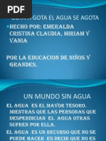Letra de Cancion El Agua Es Vida | PDF