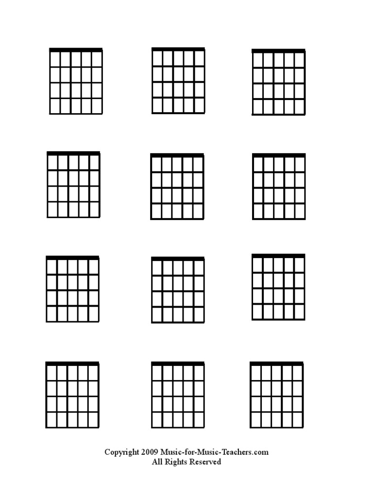 (Blank) 12 Fretboards | PDF
