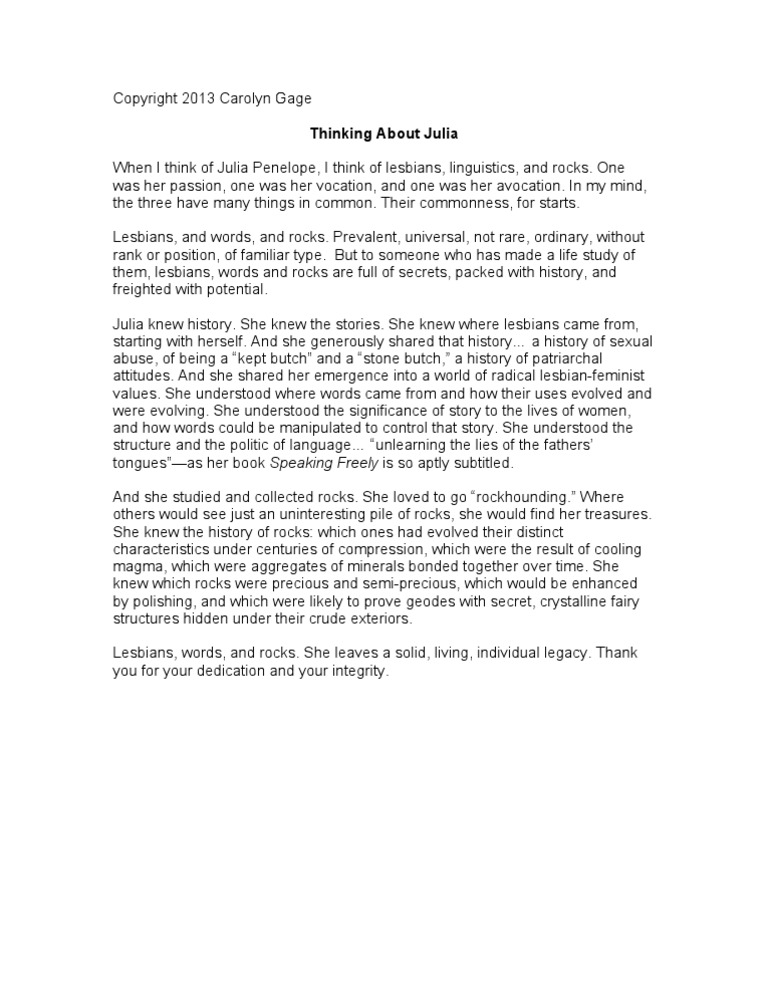 Thinking About Julia | PDF