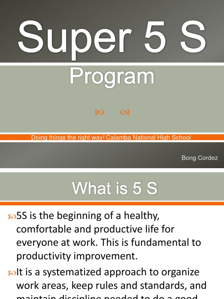 Super 5S | Leadership | Leadership & Mentoring