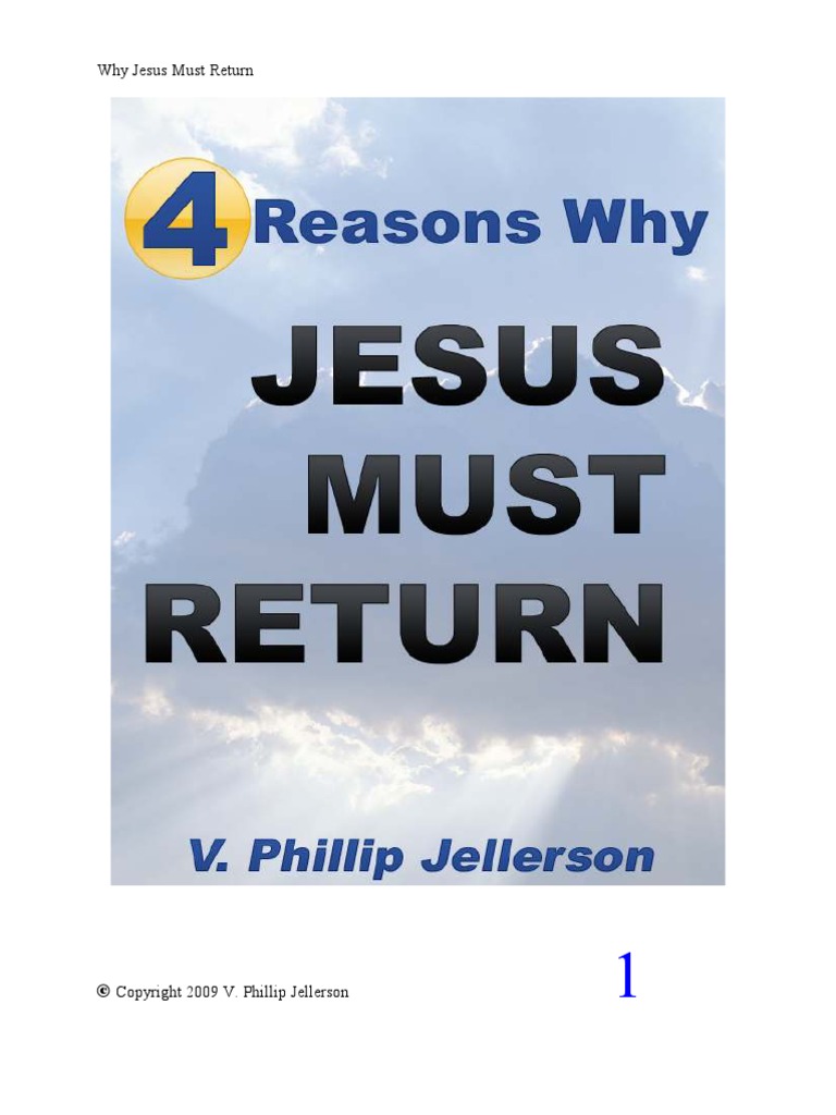 Four Reasons Why Jesus Must Return | PDF | Business