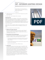 2 - Lighting Levels - by CIBSE PDF | PDF | Lighting | Retail