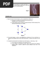 Electric Flux Problems and Solutions | PDF | Flux | Physics
