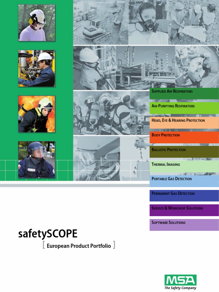 Safety Scope MSA Catalog | Oxygen | Breathing