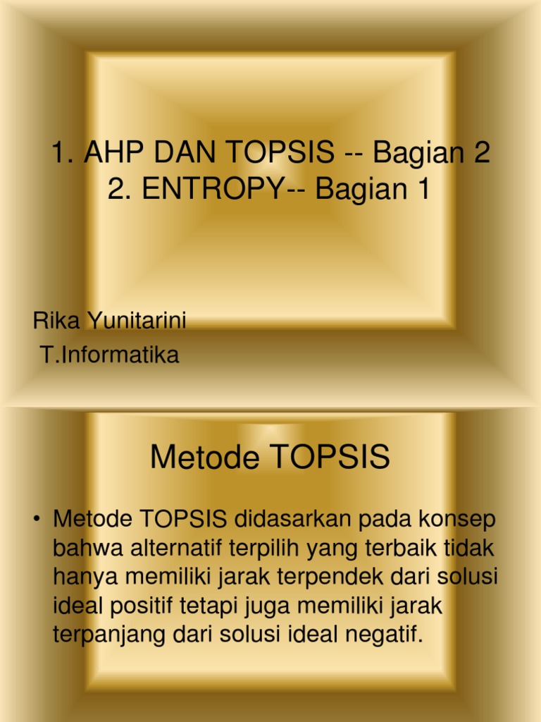 TOPSIS