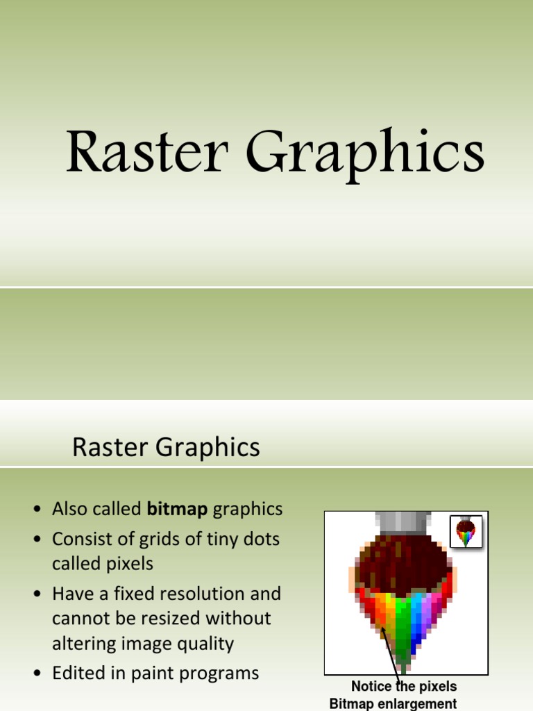 Raster Graphics | PDF | Computer Graphics | Imaging