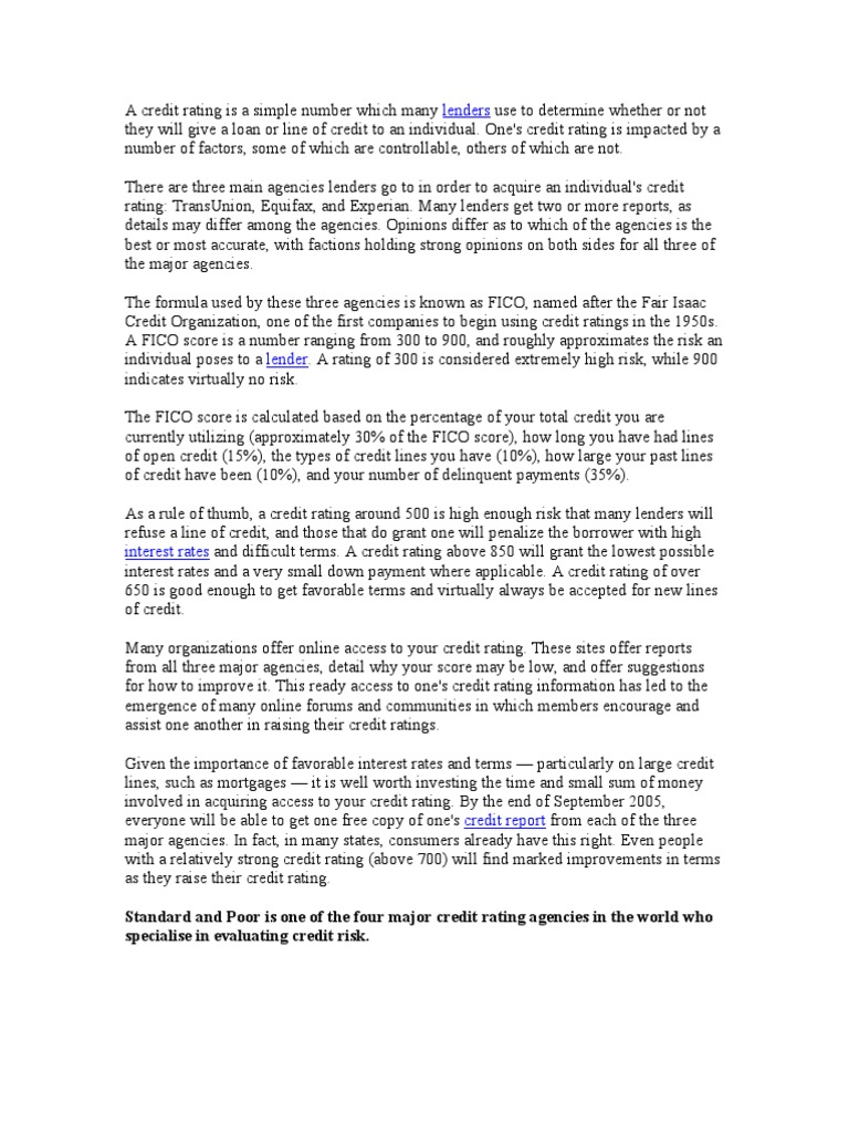 Cr Rating Pdf Credit Rating Credit Card