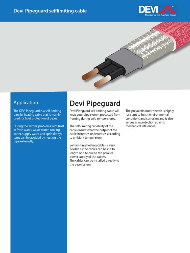 Devi Pipeguard | PDF | Cable | Building Materials