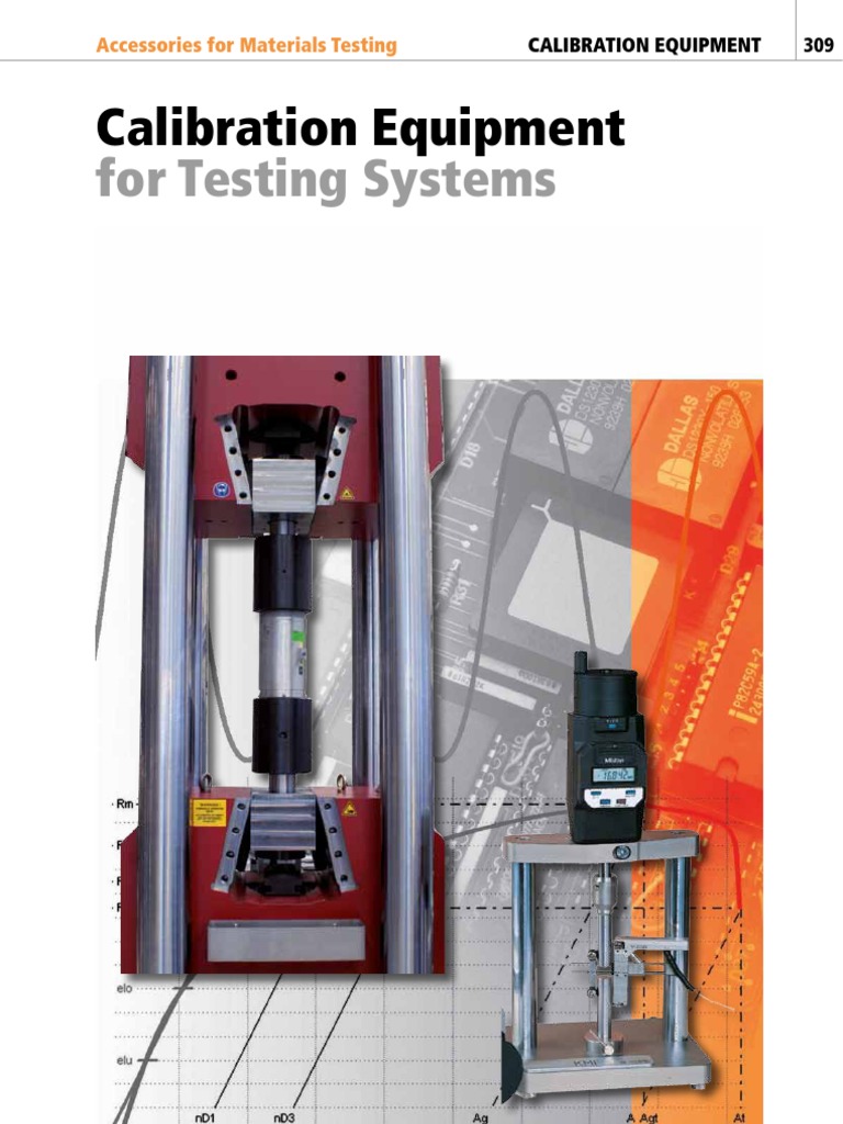 Tension and Compression Calibration Equipment | PDF | Calibration ...