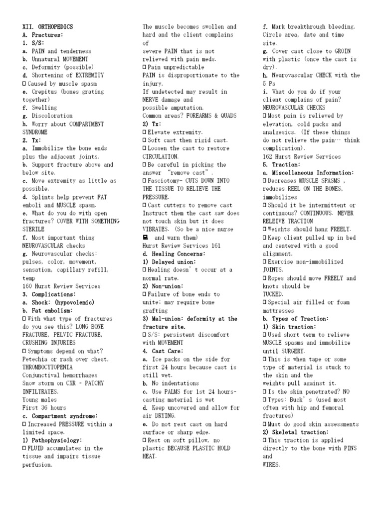 ORTHO | PDF | Anatomical Terms Of Motion | Hip