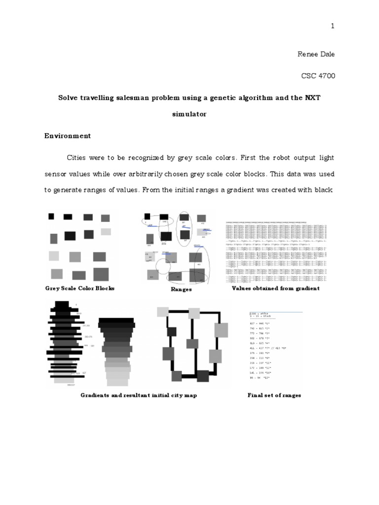 4700 Termproject Rdale1 Freshman Tech | PDF | Genetic Algorithm | Gene