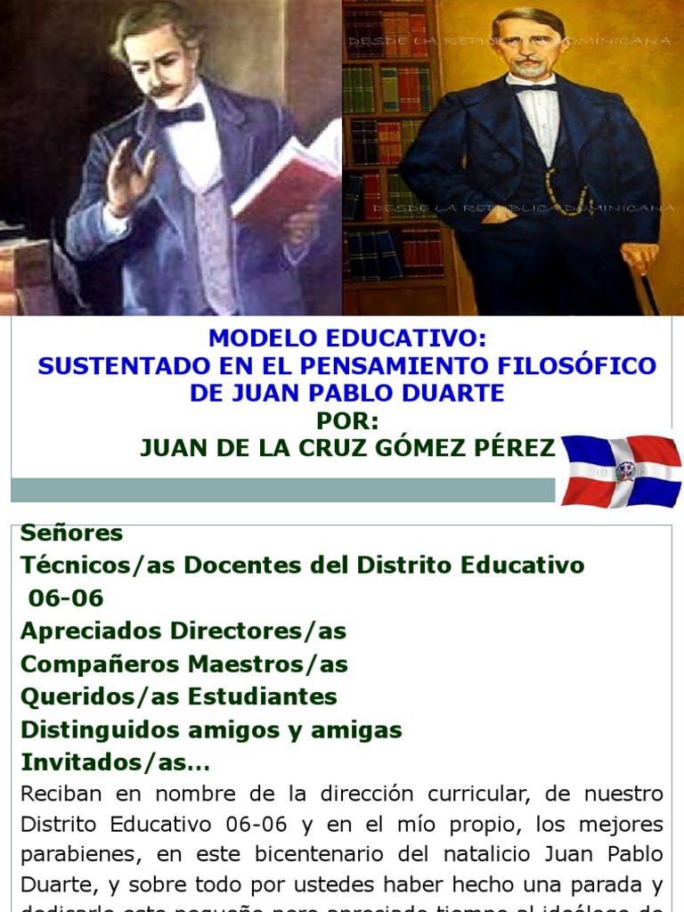 MODELO EDUCATIVO SUSTENTADO EN EL PENSAMIENTO FILOSOFICO DE JUAN PABLO ...