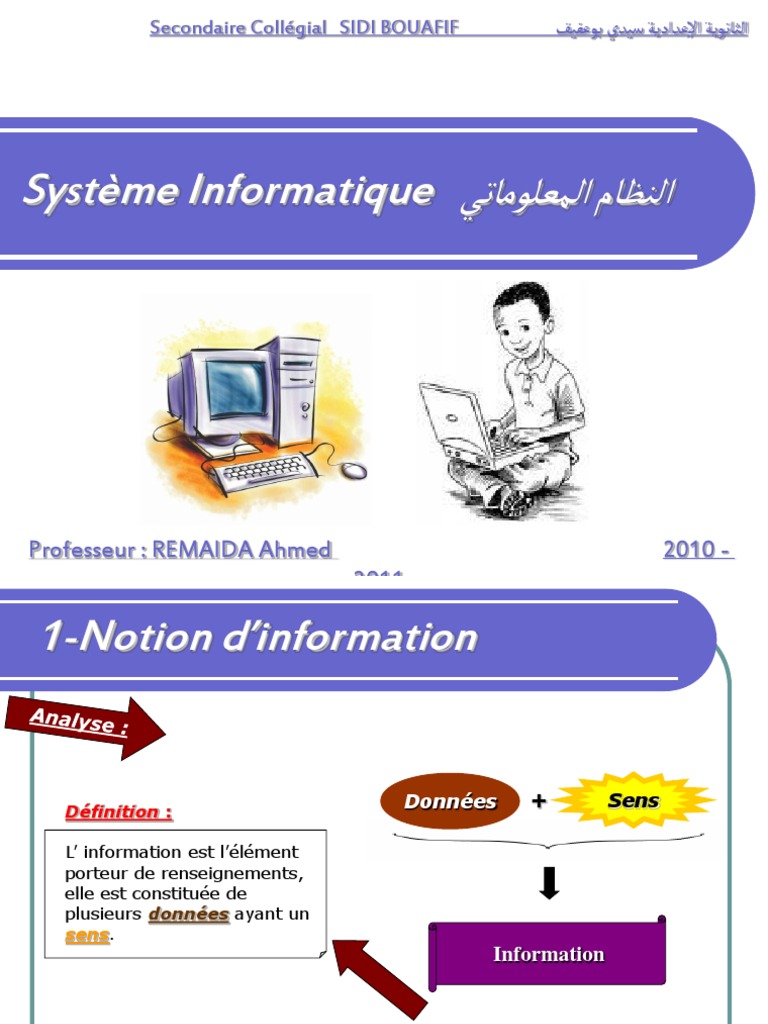 Système Informatique | PDF | Programme informatique | Programmation