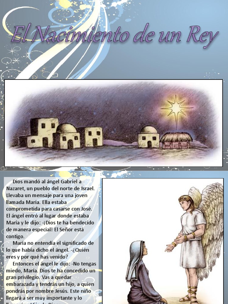 Cuento El Nacimiento de Un Rey | PDF | María, madre de Jesús | Religión ...
