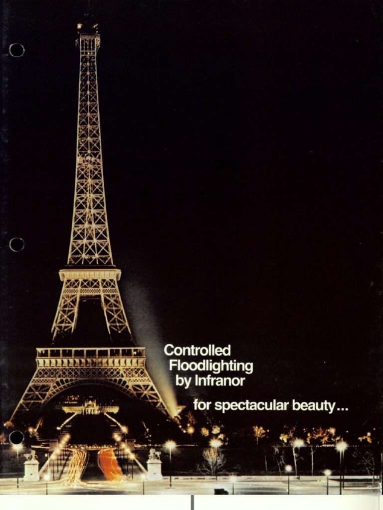 Sterner Lighting - Infranor Floodlighting Overview Brochure 1978 | PDF
