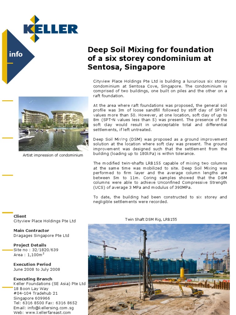 Deep Soil Mixing | PDF | Soil | Natural Materials