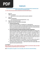 CSHP Checklist 2021 | PDF | Heavy Equipment | Occupational Safety And ...