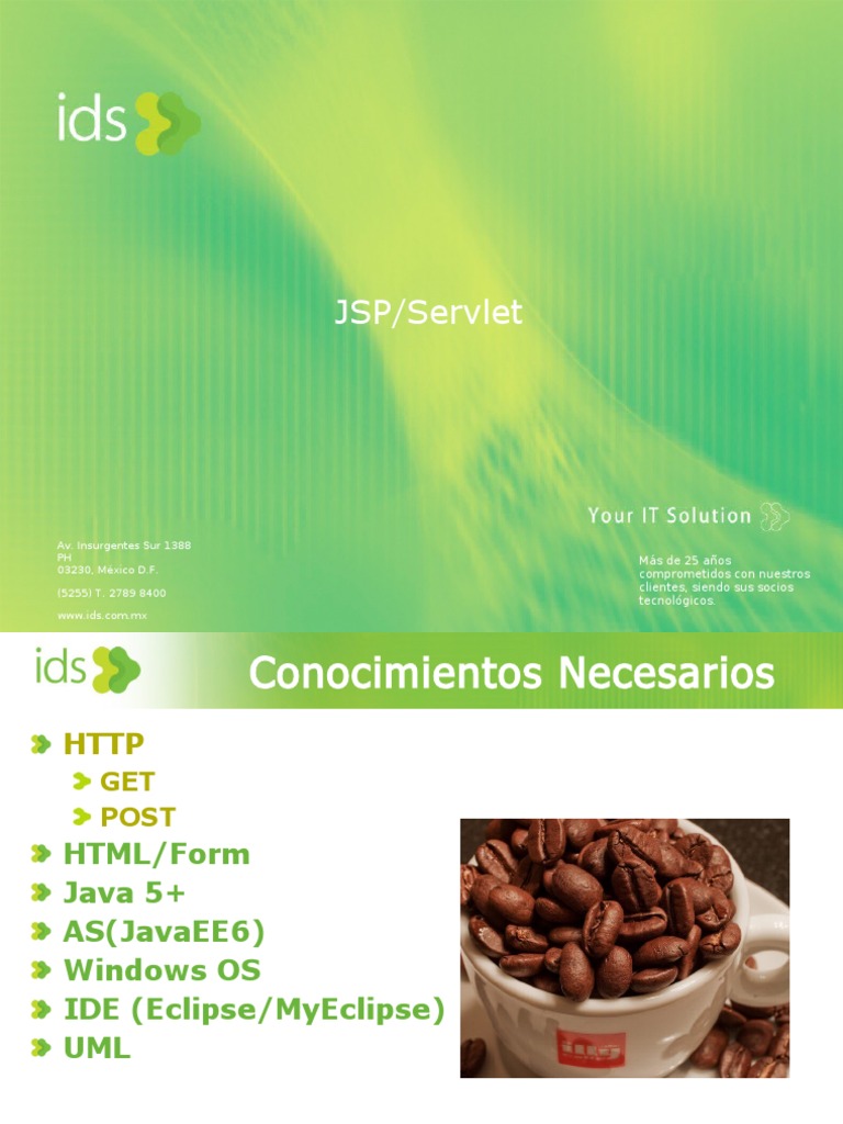 JSP Servlet | PDF | Páginas del servidor Java | Arquitectura de sistemas
