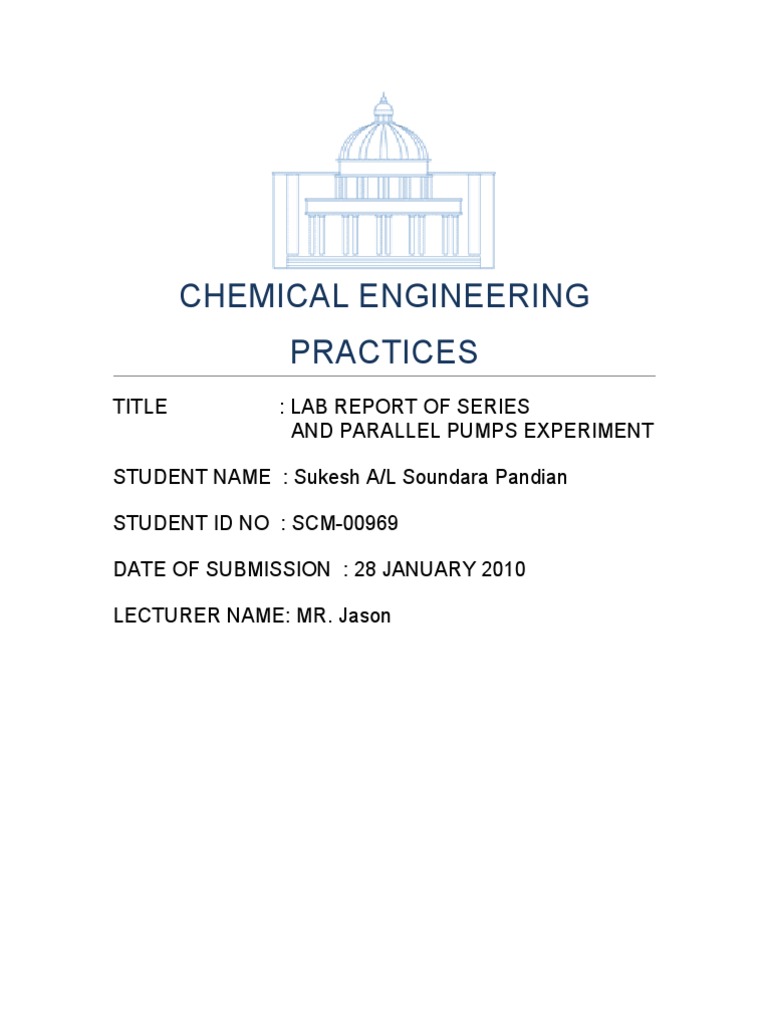Series and Parallel Pumps | PDF | Pump | Valve