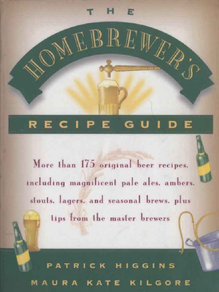 The Homebrewers Recipe Guide PDF | PDF
