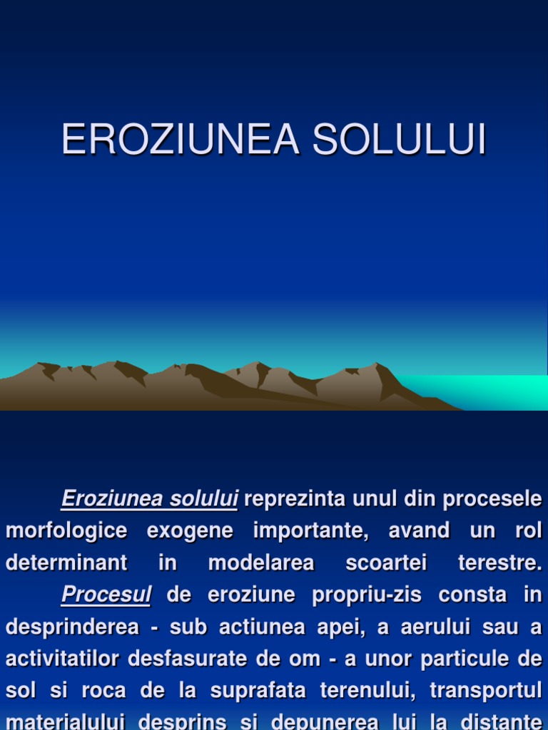 EROZIUNEA+SOLULUI