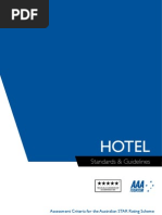 5-Star Hotel Requirements | PDF | Lighting | Kitchen