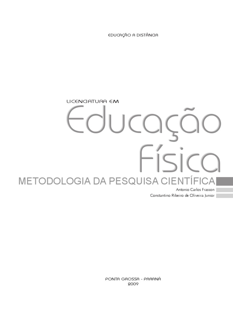 Metodologia Da Pesquisa Cientifica Pdf Pdf Science Sociologia