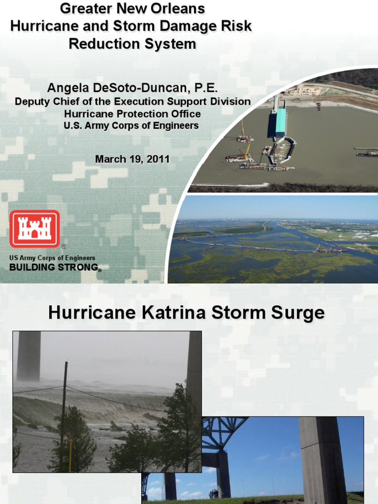 Angela Desoto-Duncan - "Greater New Orleans Hurricane and Storm Damage Risk Reduction System" | PDF