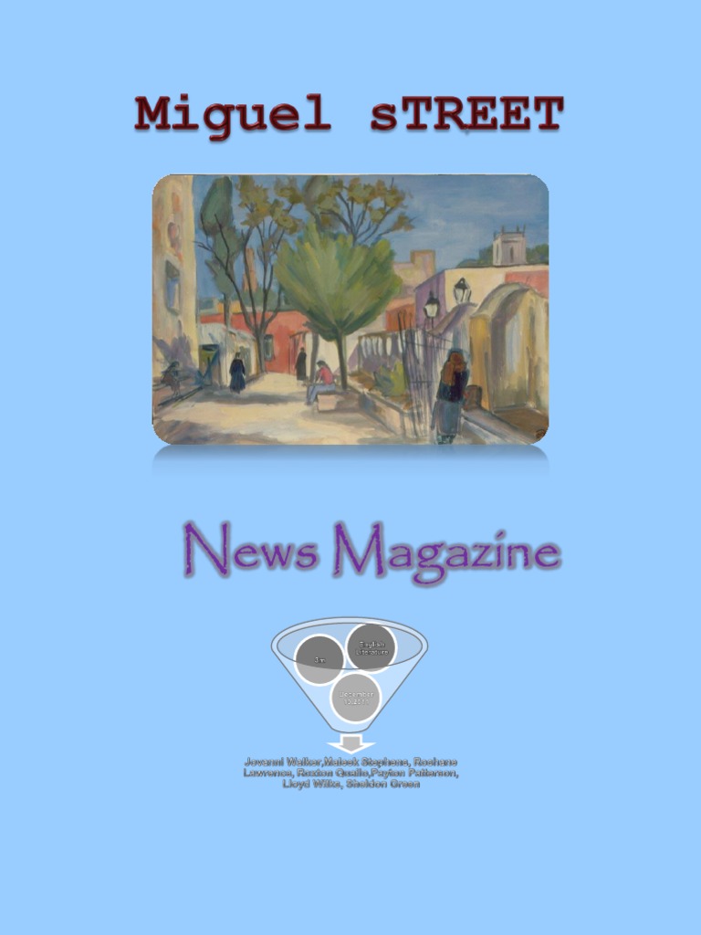 Miguel Street News Magazine Project | PDF | Crucifixion | Masculinity