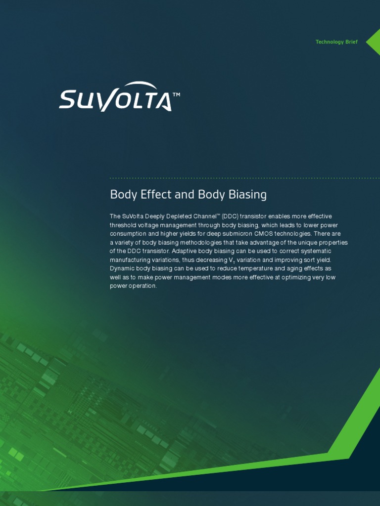 Body Effect For Semiconducting ICs | PDF | Field Effect Transistor ...