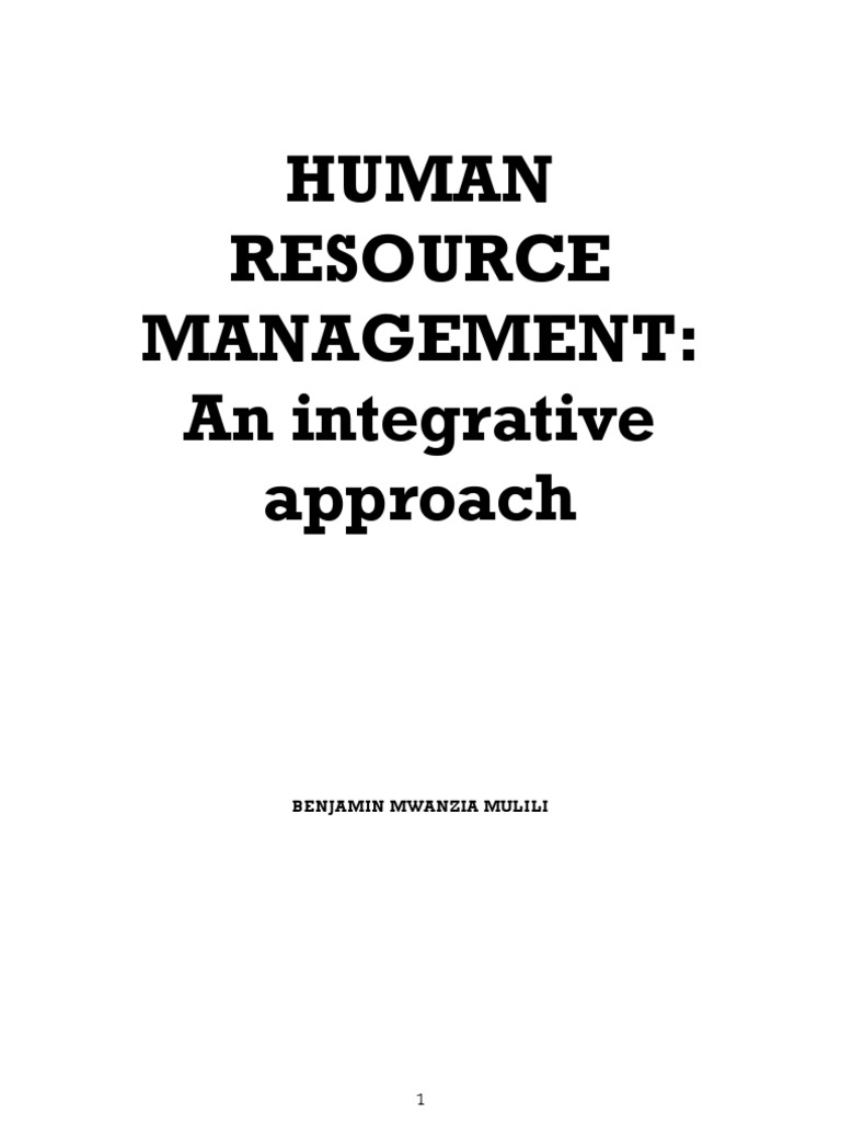 Human Resource | PDF | Human Resource Management | Employment