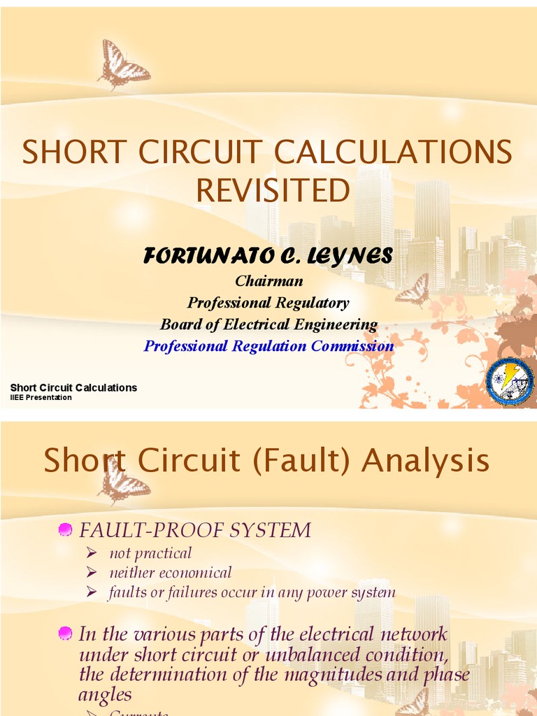 Short Circuit Calculations | PDF
