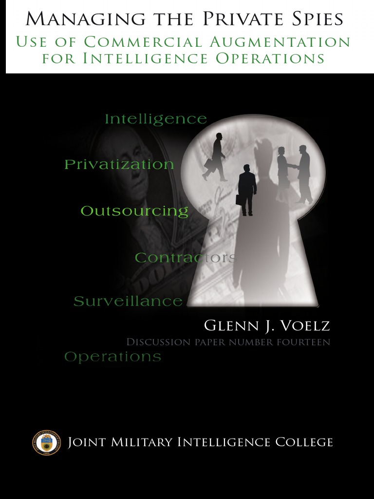 Managing The Private Spies | PDF | United States Department Of Defense ...