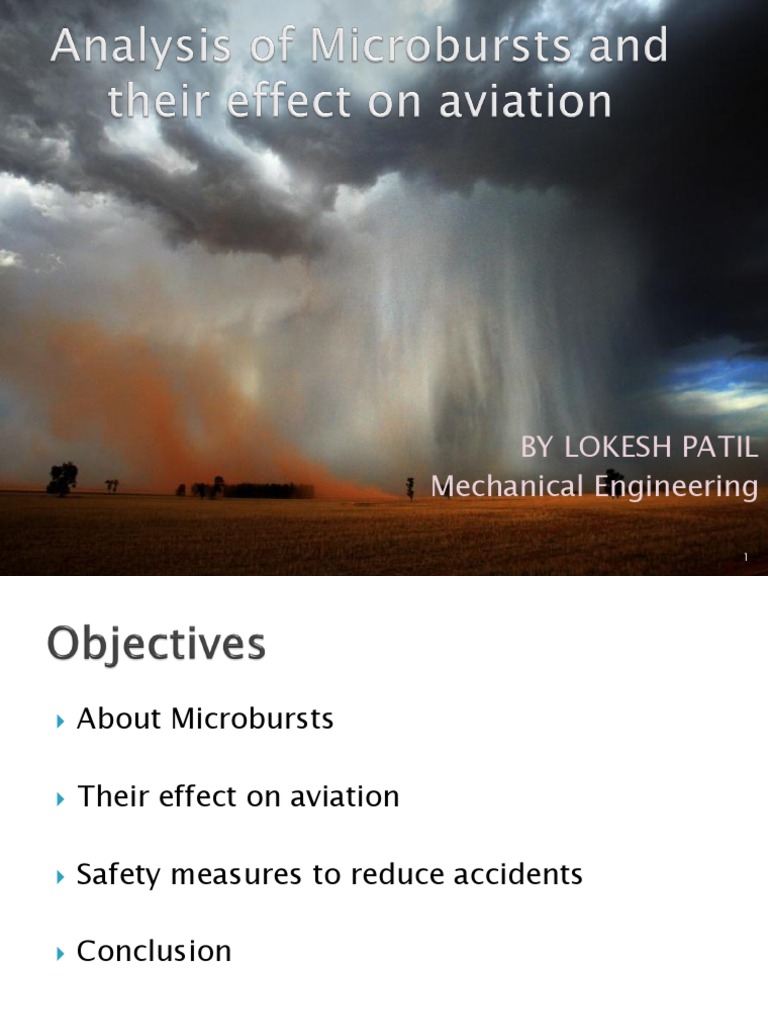 Analysis of Microbursts and their effect on Aviation. | Wound ...
