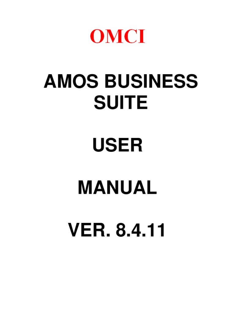 AMOS Manual | PDF | Keyboard Shortcut | Menu (Computing)
