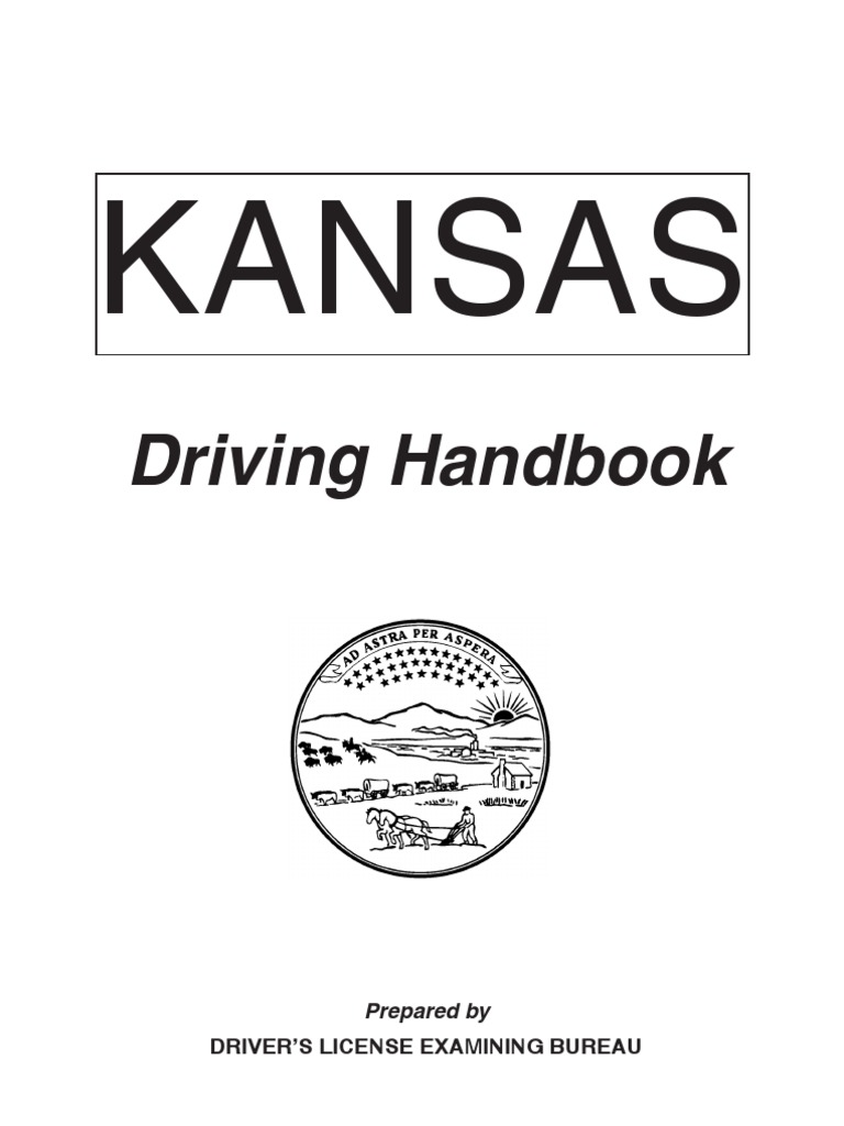 Kansas Driving Handbook - 2013 | PDF | Traffic | Driver's License