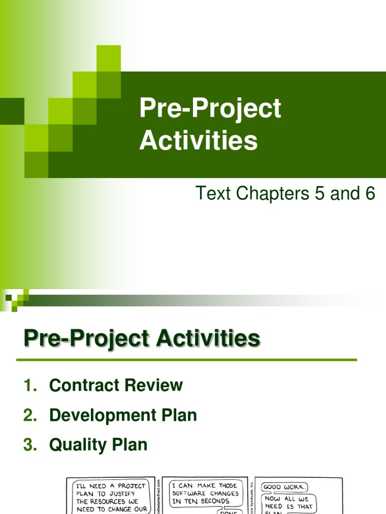 Pre Project Activities | PDF | Request For Proposal | Usability