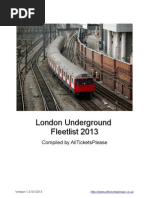 Great Northern Route Map | PDF | Rail Transport | Public Transport