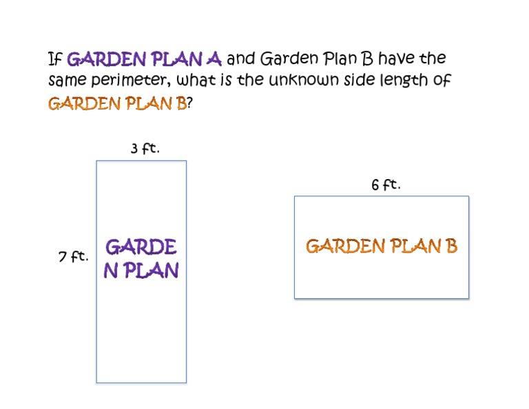 Finding Unknown Side of Perimeter | PDF
