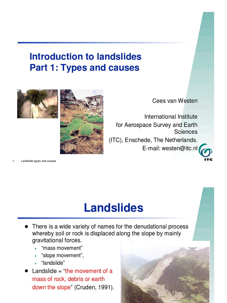 landslides | Landslide | Erosion
