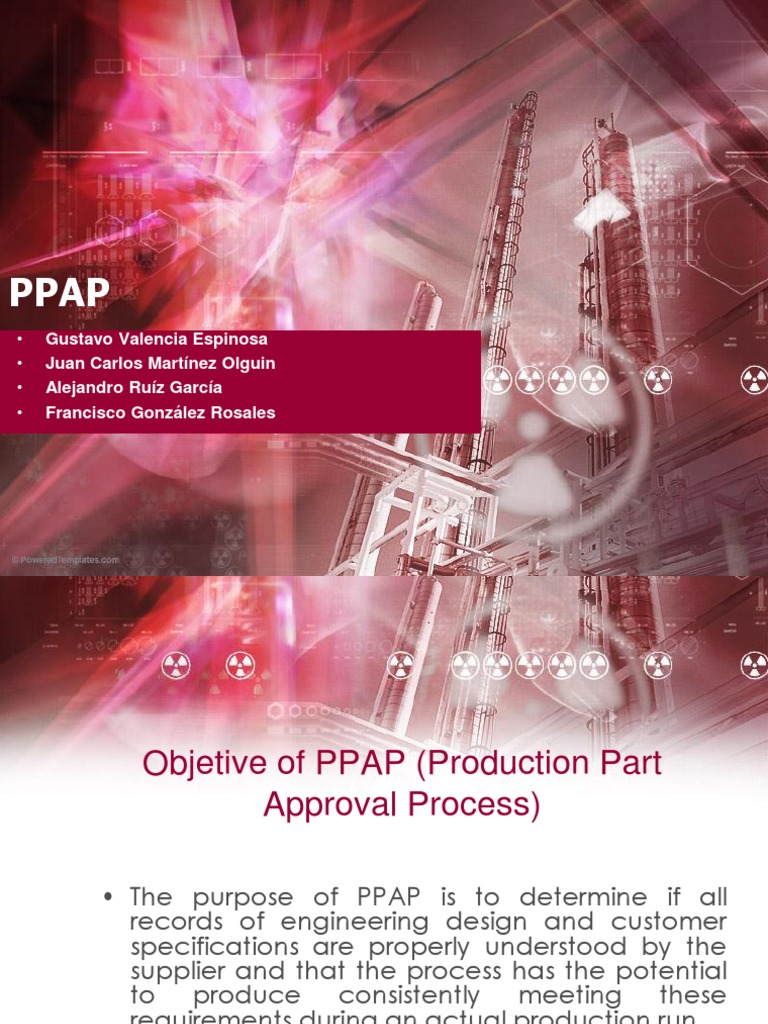 PPAP | PDF | Specification (Technical Standard) | Engineering