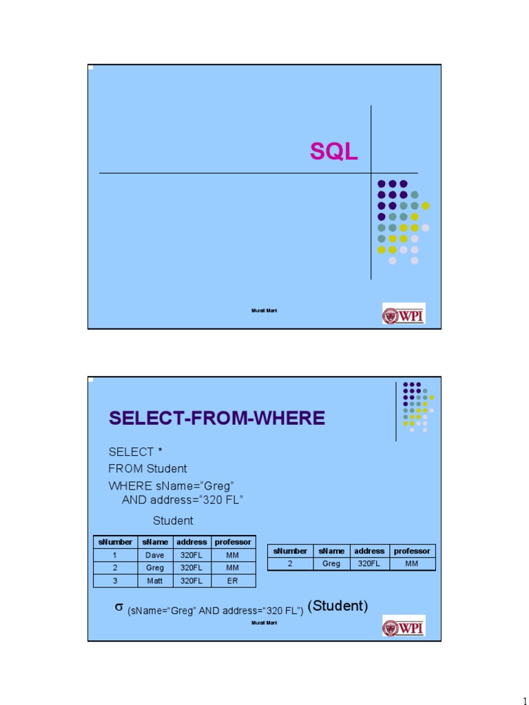 SQL Queries | PDF | Computer Programming | Sql SQL Queries | PDF | Computer Programming | Sql